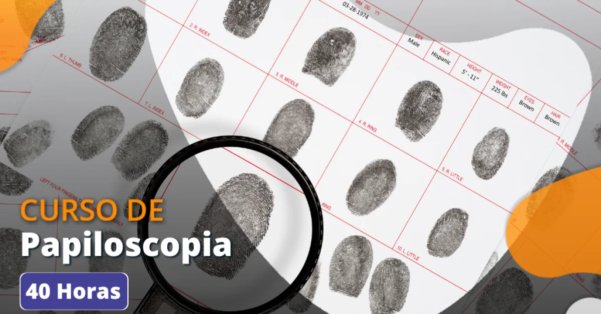 Curso de Papiloscopia Gratuito e Online da Unova