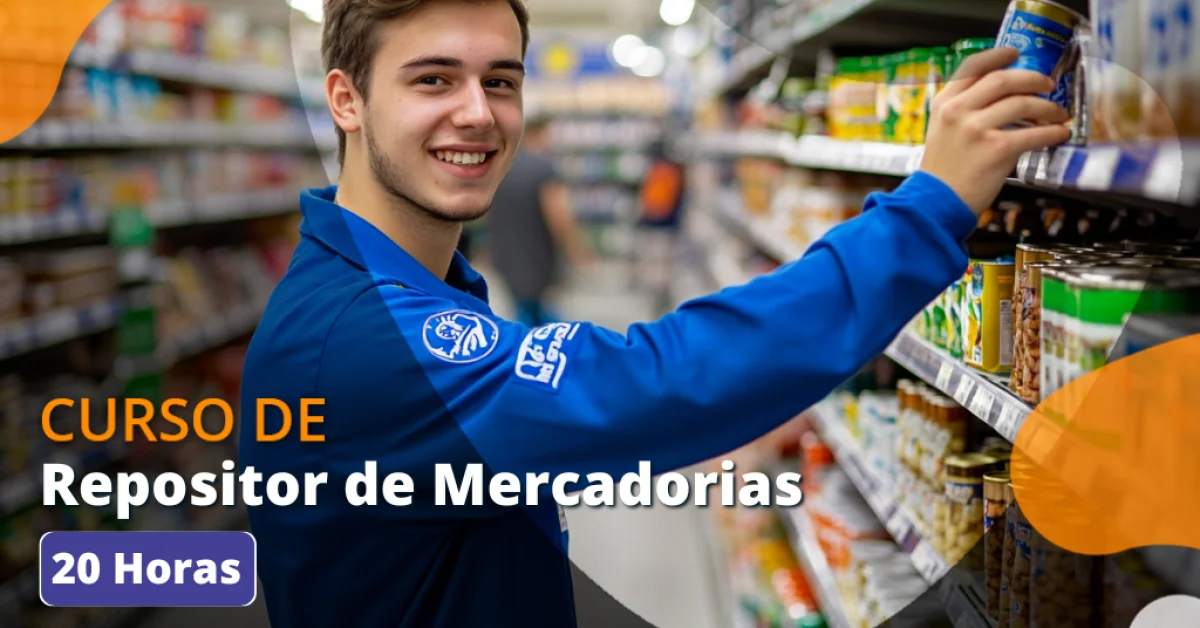 Curso de Repositor de Mercadorias Gratuito e Online da Unova